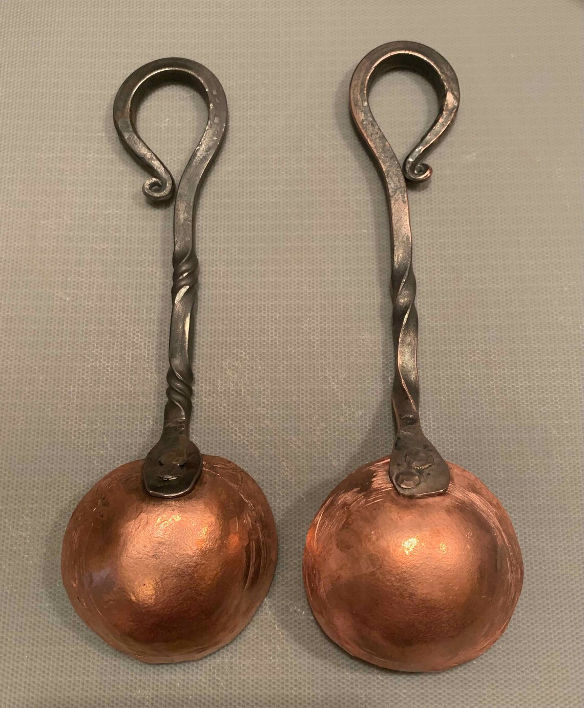Handforged Copper/steel Scoop - Etsy