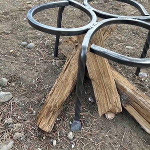 Campfire Trivet, 4 In. or 8 In. Tall, Steel - Etsy