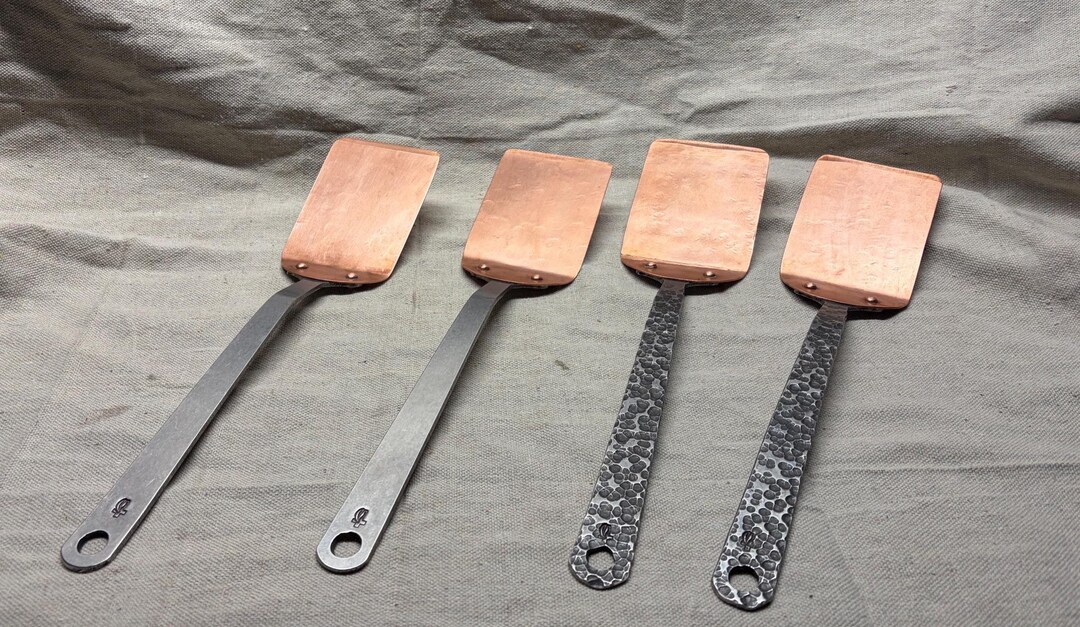 Stainless Steel and Copper Spatula - Etsy