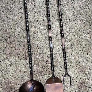 Hand Forged Campfire Cookset With Adjustable Swing Arms (heavy Duty ...