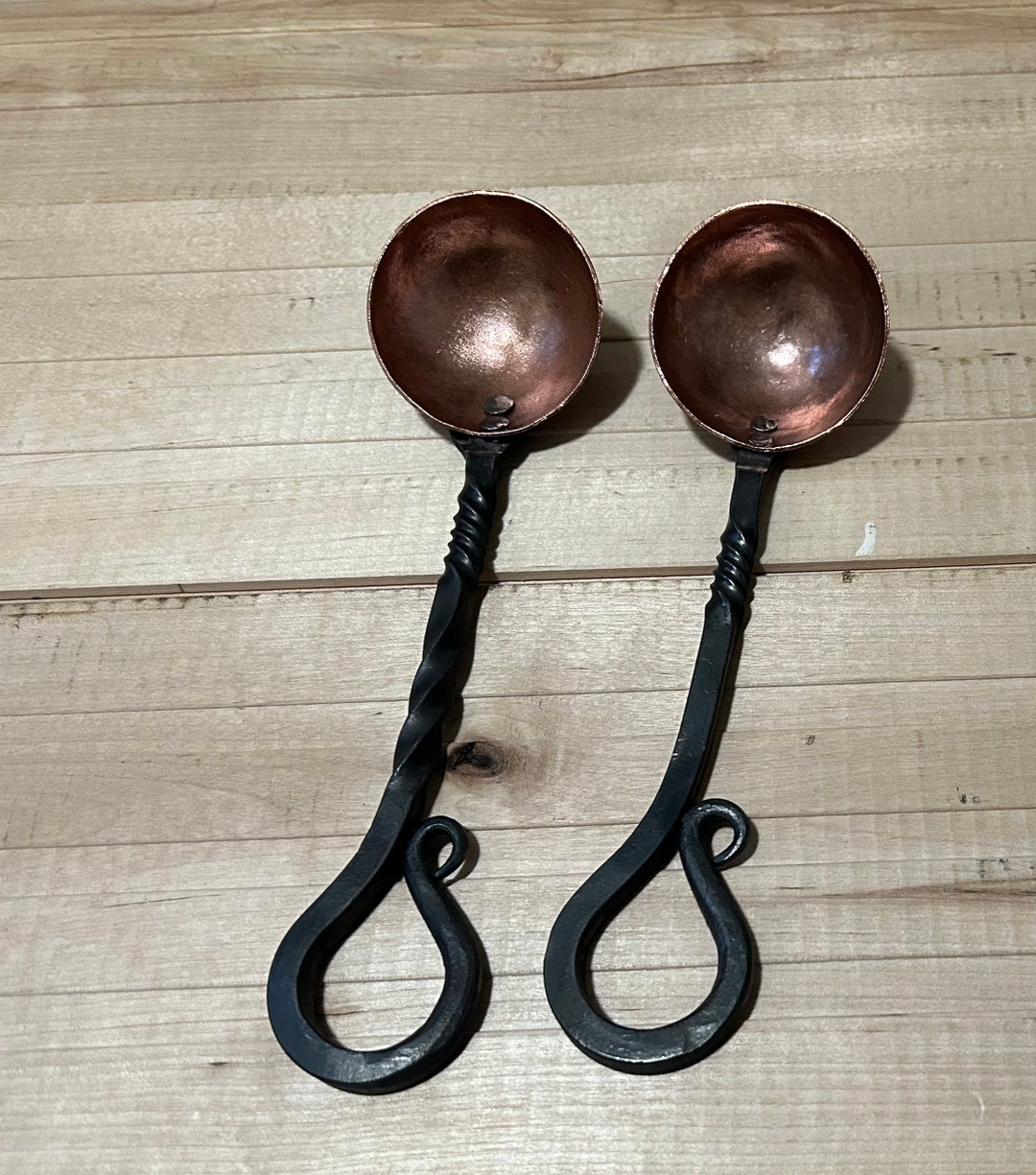 Handforged Copper/steel Scoop - Etsy