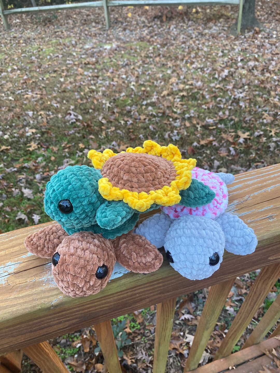 Sunflower Turtle - Etsy