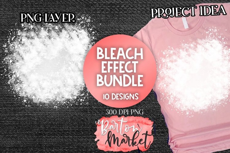 Bleach Effect Bundle for Sublimation Mockups DIGITAL DOWNLOAD - Etsy