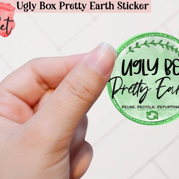 Ugly Package Sticker - Etsy