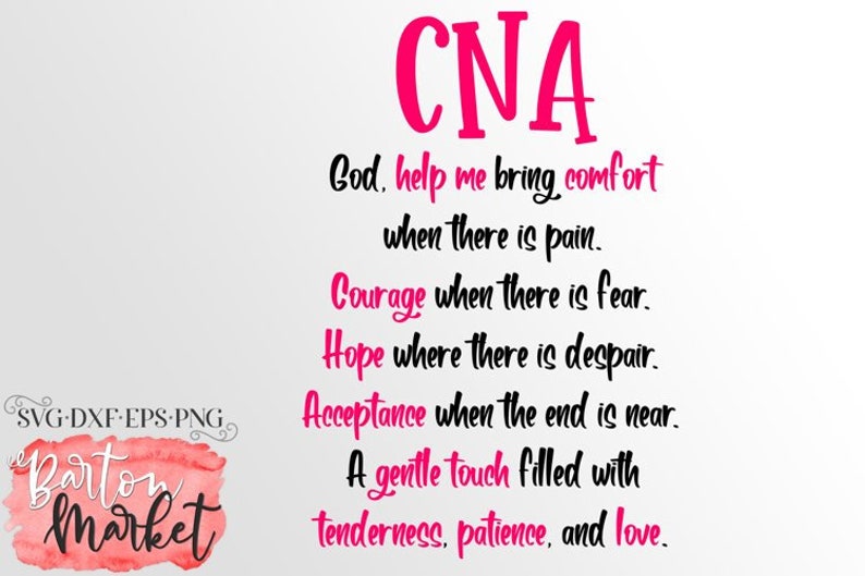 CNA Religious Poem for Crafters DIGITAL DOWNLOAD - Etsy