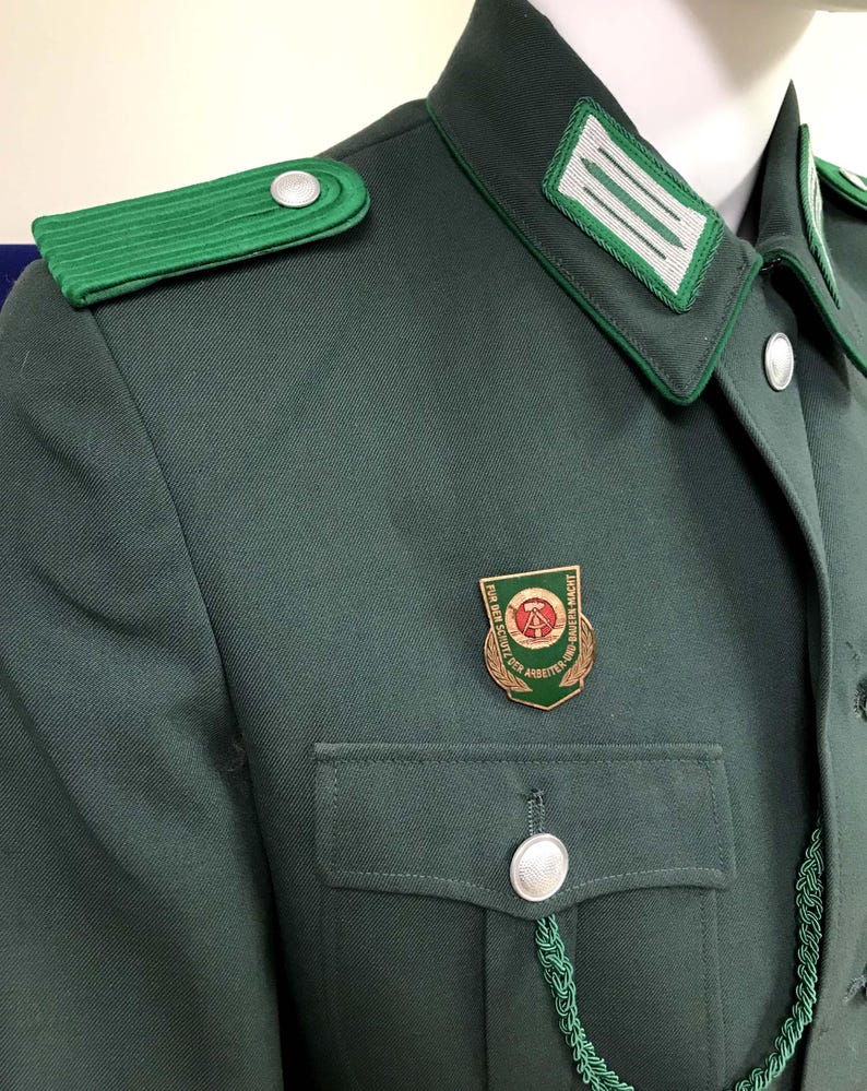 Large DDR Vopo Alert Police / Riot Police Tunic - Etsy