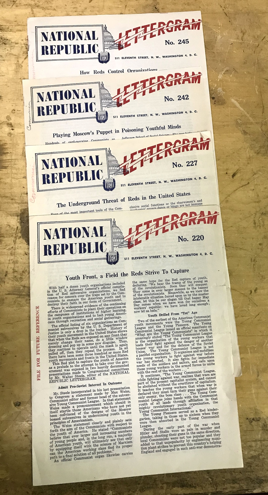 1960’s Vintage Cold-war Anti-communist Propaganda Lot #1 - Etsy