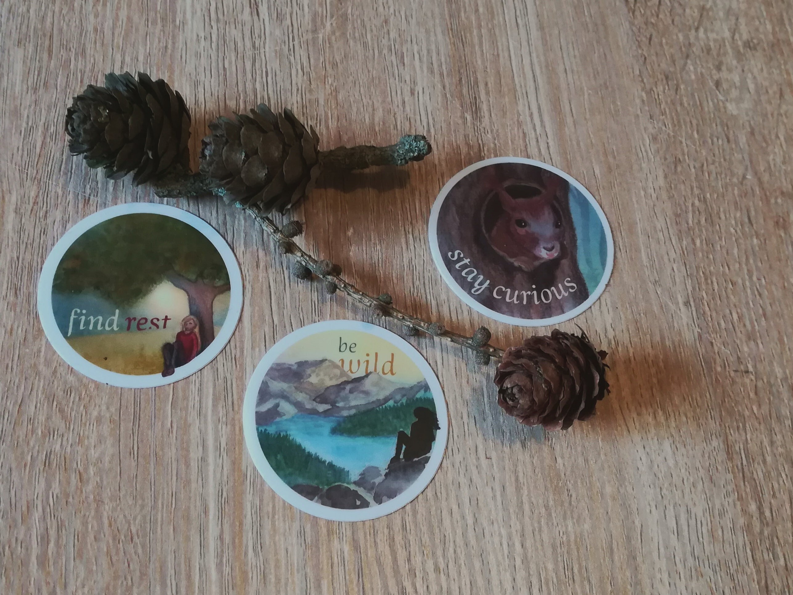 Sticker Vinyl, Sticker Set, Stickers Waterproof, Laptop Stickers ...