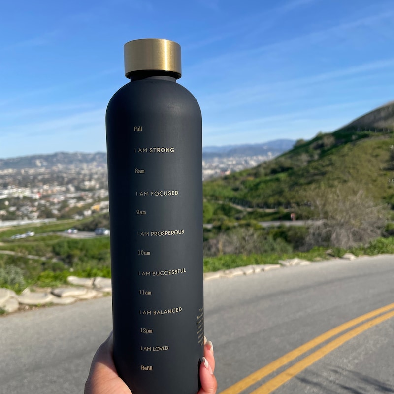 Motivational Water Bottle - Etsy