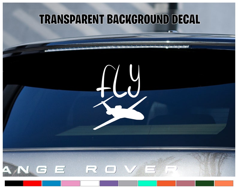 Fly Decal Pilot Decal Airplane Decal Gift for Pilot - Etsy