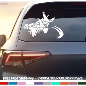 Jet Fighter Decal | USAF | Military Jet | Fighter Jet Decal | Fighter ...