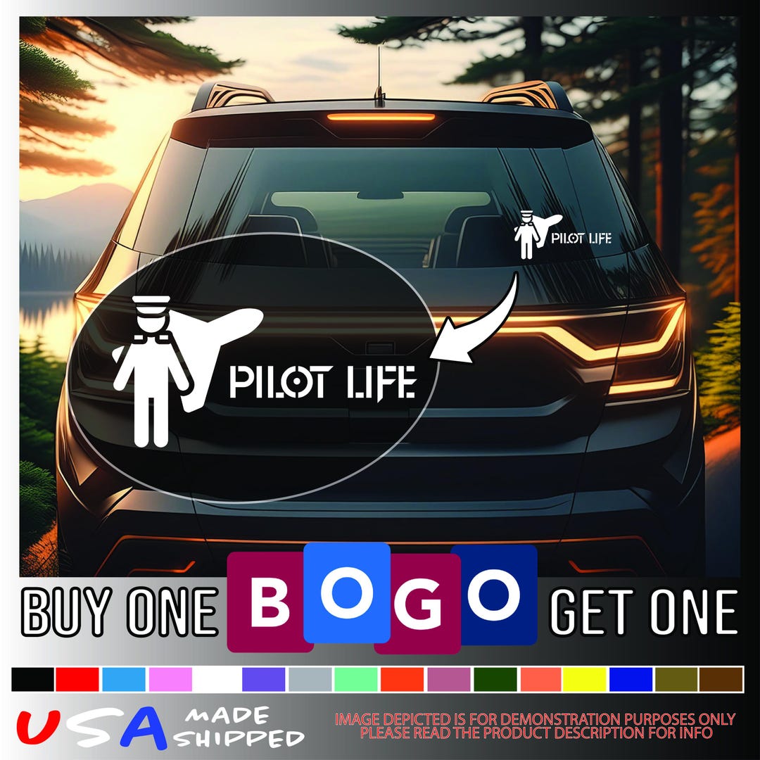 Pilot Life Decal | Airline Pilot | Airline Life | Airplane Pilot ...