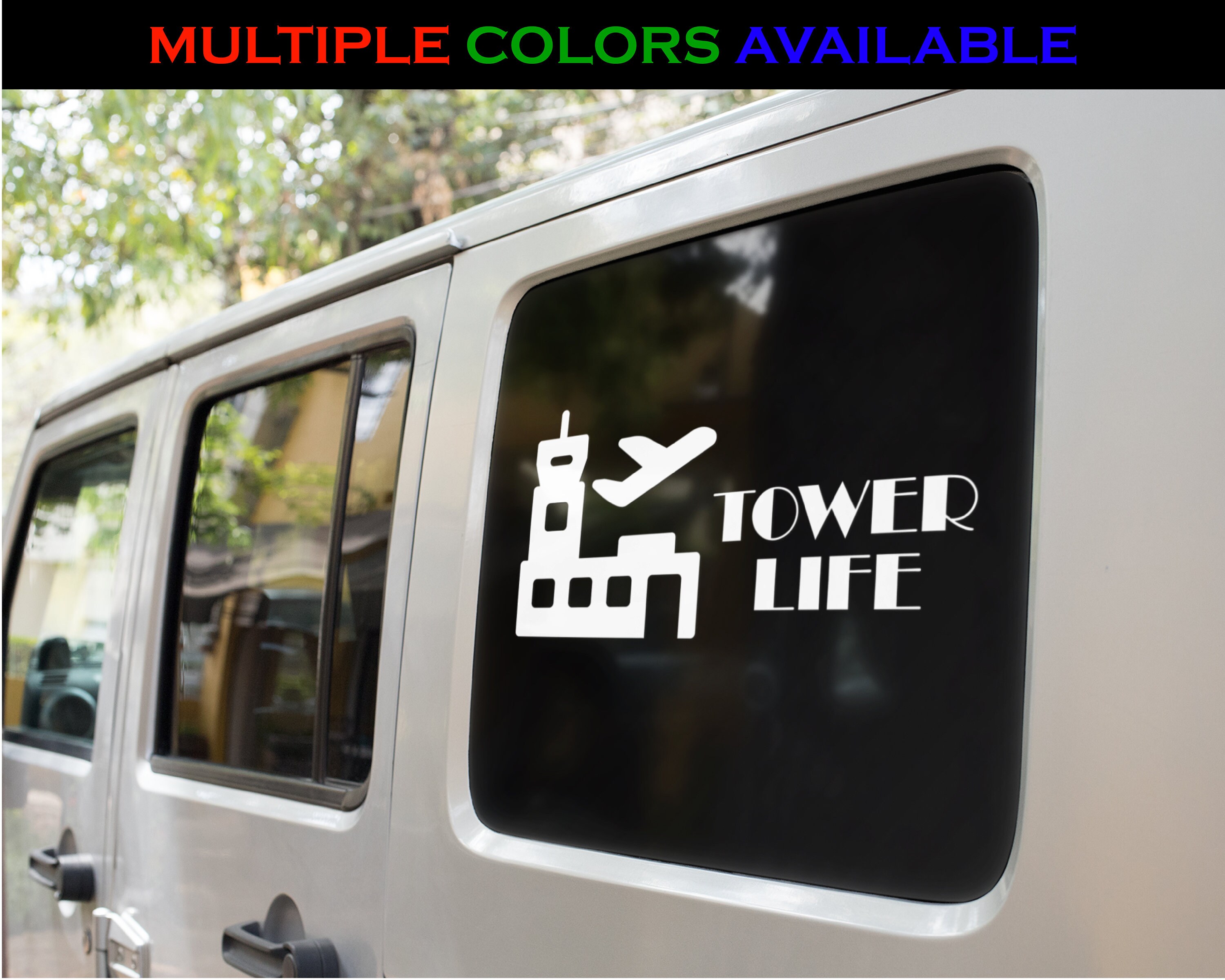 Tower Life Decal for ATC Air Traffic Control Decal Airport Decal Air ...