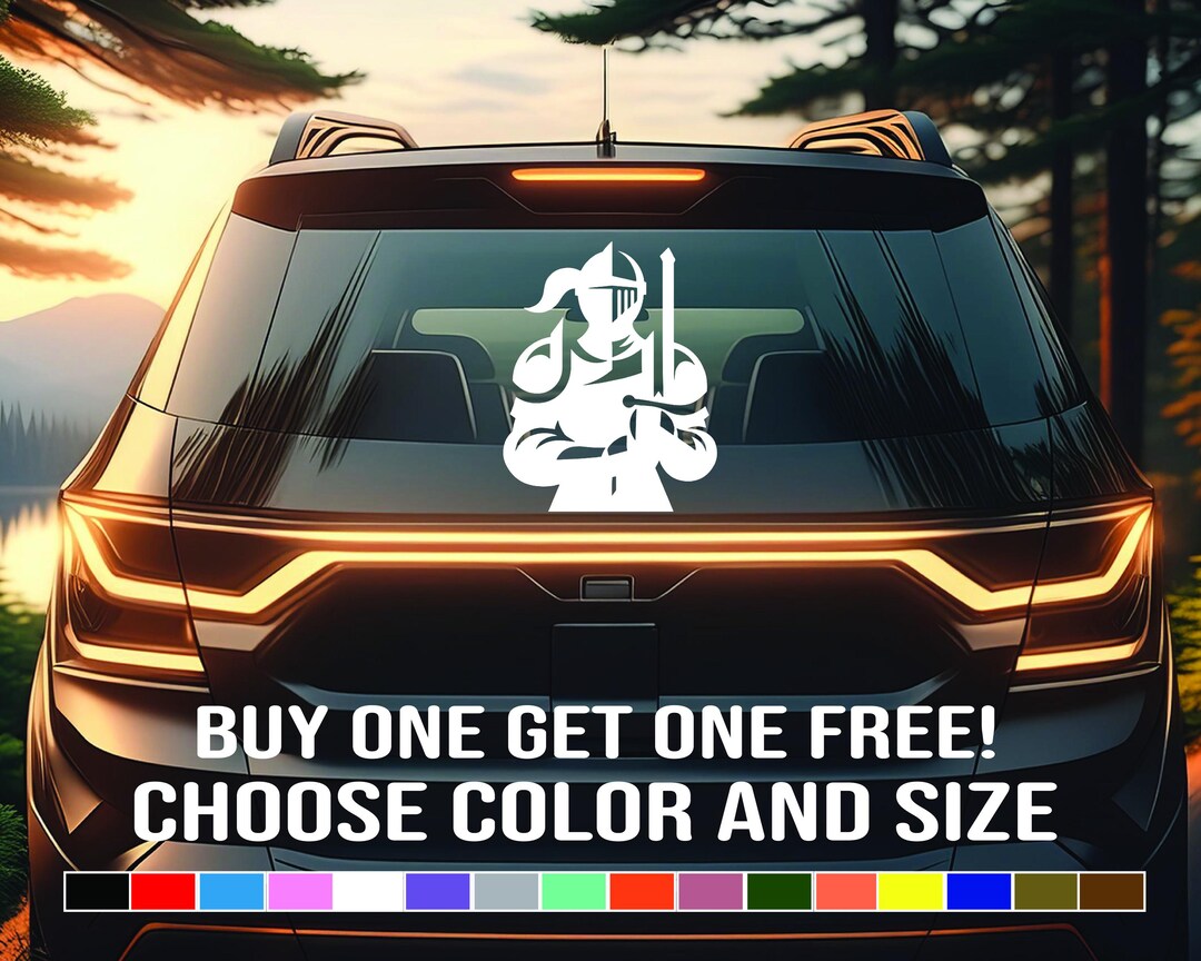 Knight Decal | Templar Knight Custom Decal | Customized Decal ...