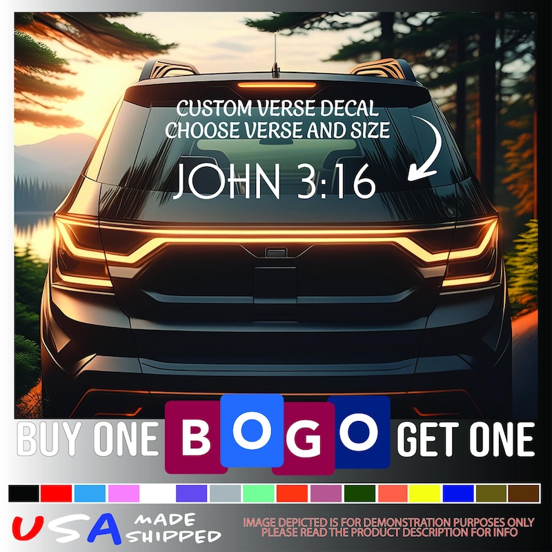 Bible Verse Decal - Etsy