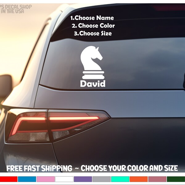 Chess Knight Decal - Etsy