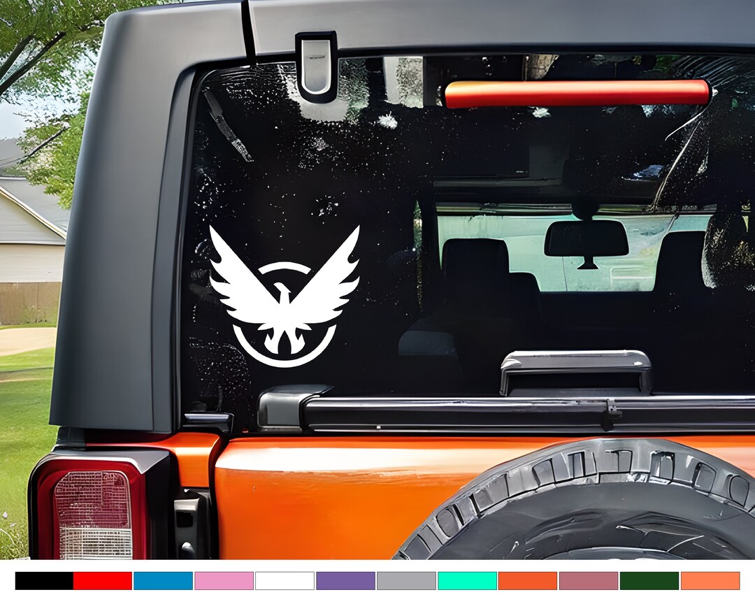 The Division Logo Decal Division Car Decal Division 2 Logo the - Etsy