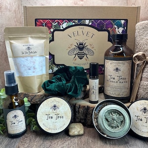 Tea Tree Gift Box, Personalized Birthday Gift, Birthday Gift for Her ...