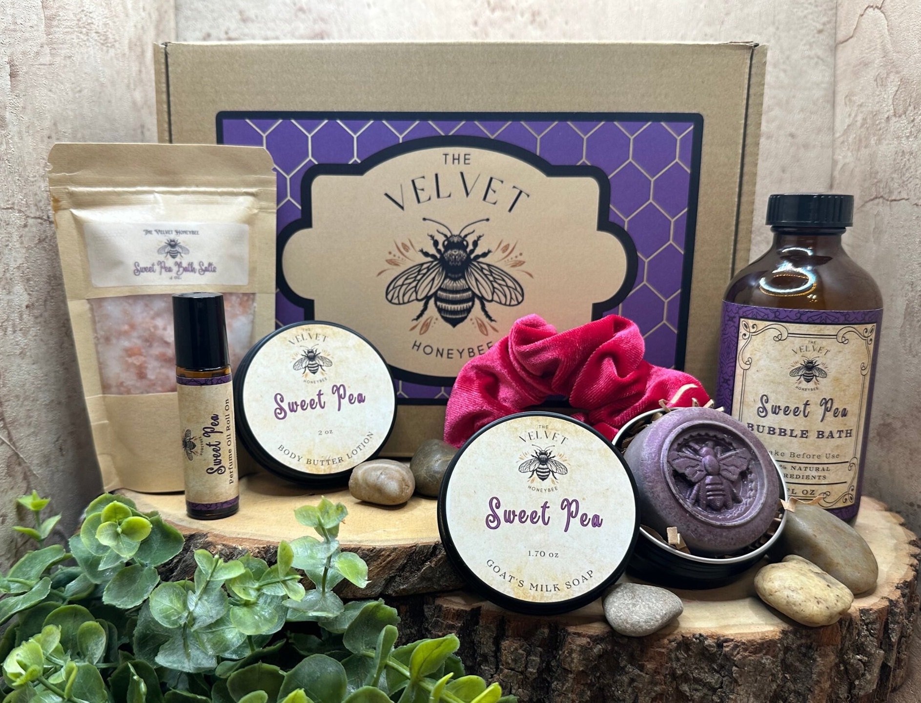 Sweet Pea Gift Box, Birthday Gift Box, Gift for Her, Personalized Gift ...