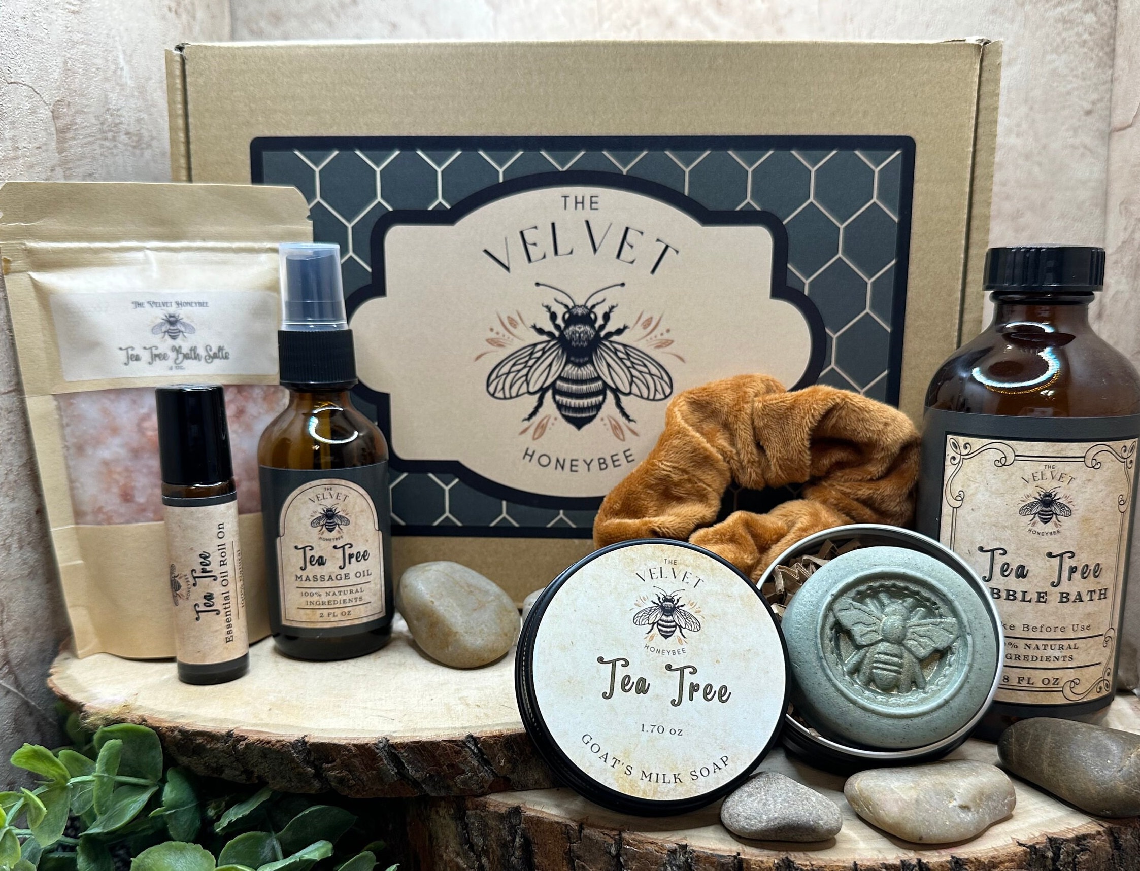 Tea Tree Gift Box, Personalized Birthday Gift, Birthday Gift for Her ...