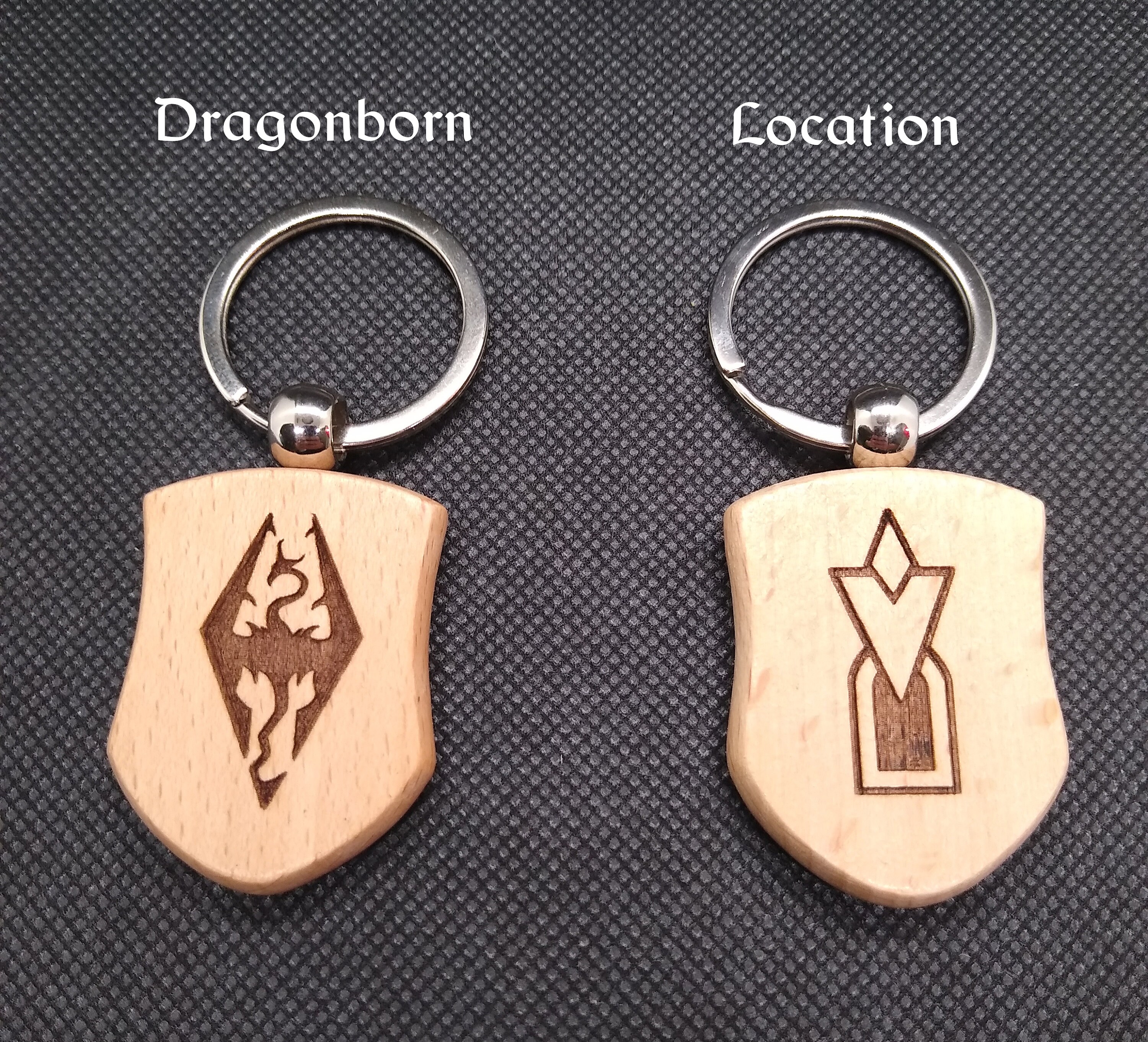 Skyrim Hold and Symbol Shield Keychains - Etsy