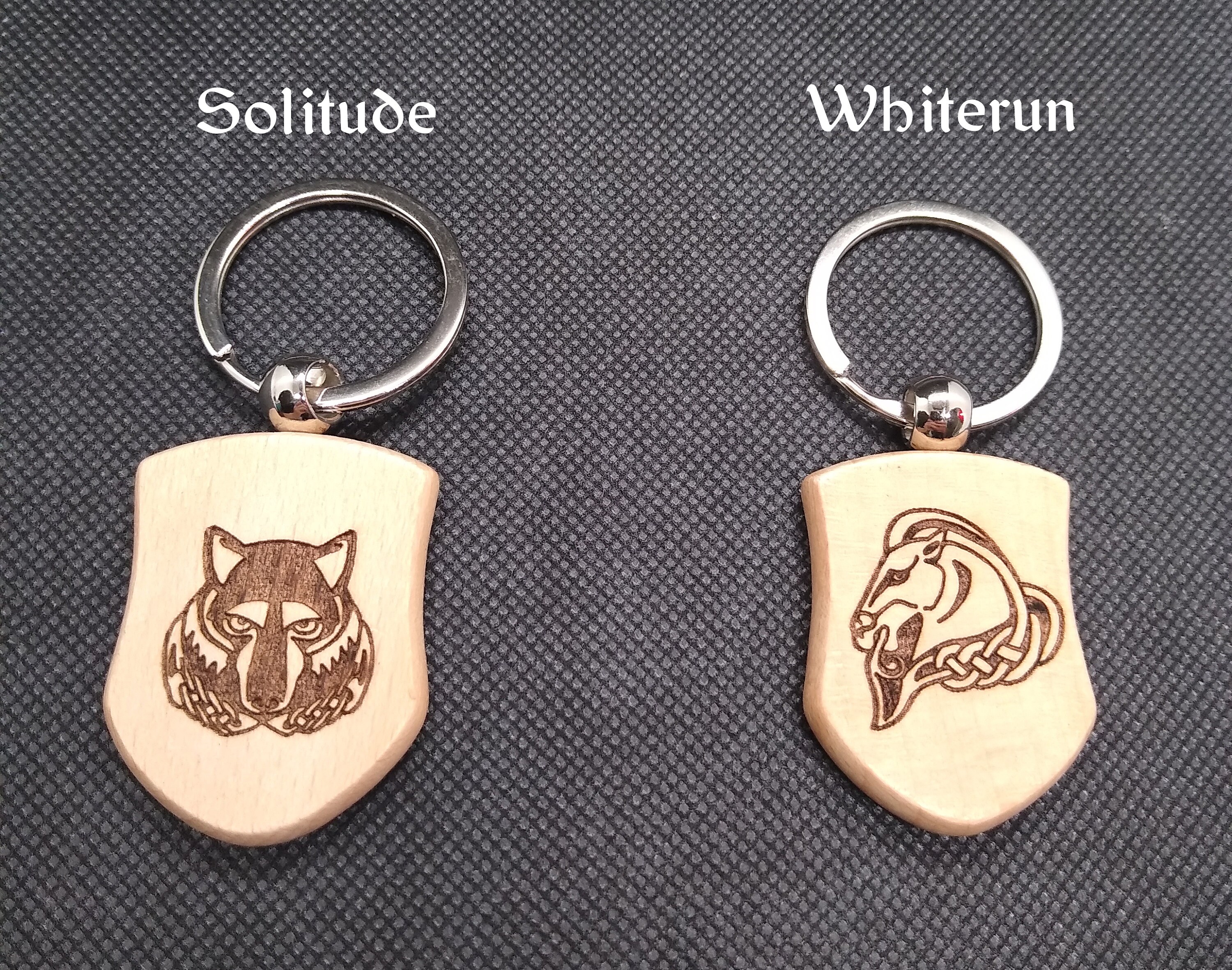 Skyrim Hold and Symbol Shield Keychains - Etsy