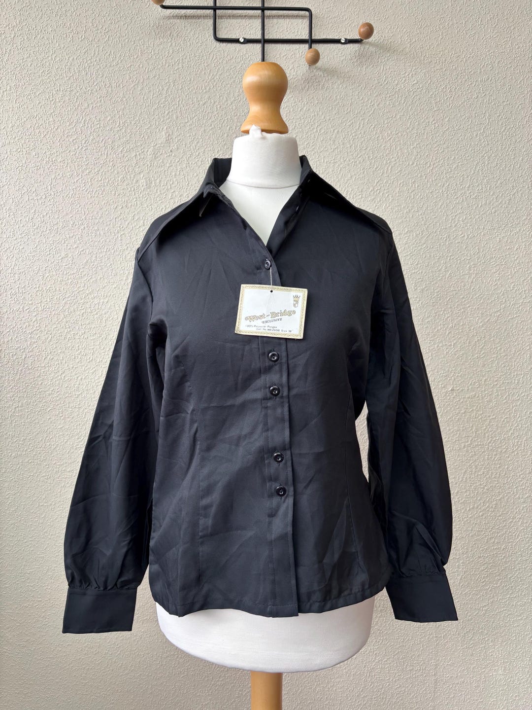 70s Deadstock Vintage West-bridge Exclusive Shirt - Etsy