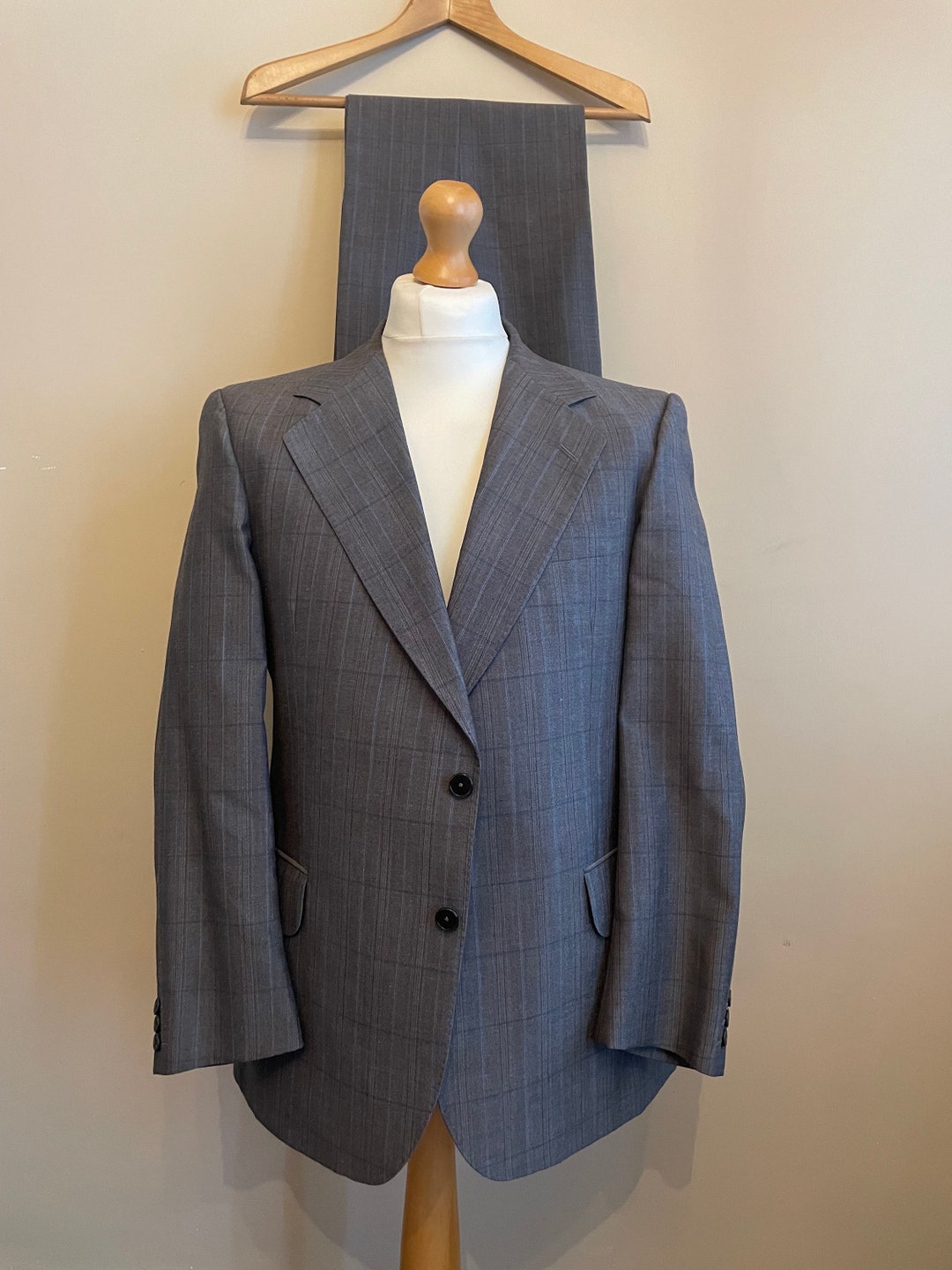 Vintage 70s Daks Two Piece Suit - Etsy