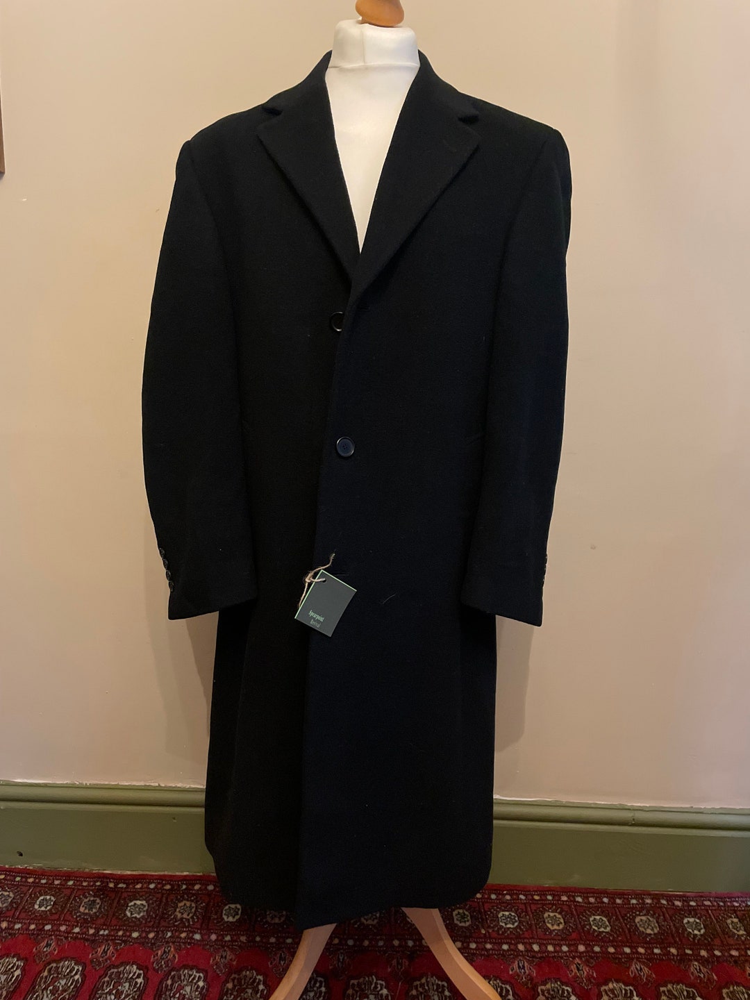 Vintage Calvin Klein Overcoat - Etsy