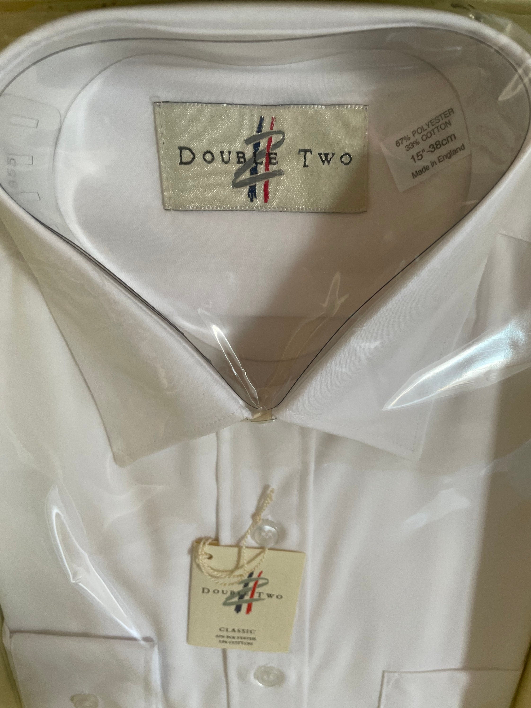 Vintage Deadstock Double Two Shirt - Etsy UK