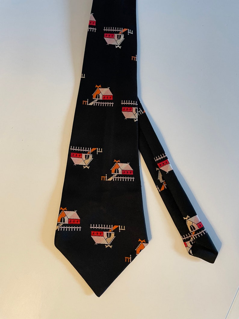 Vintage 70s Haute Couture Kipper Tie - Etsy