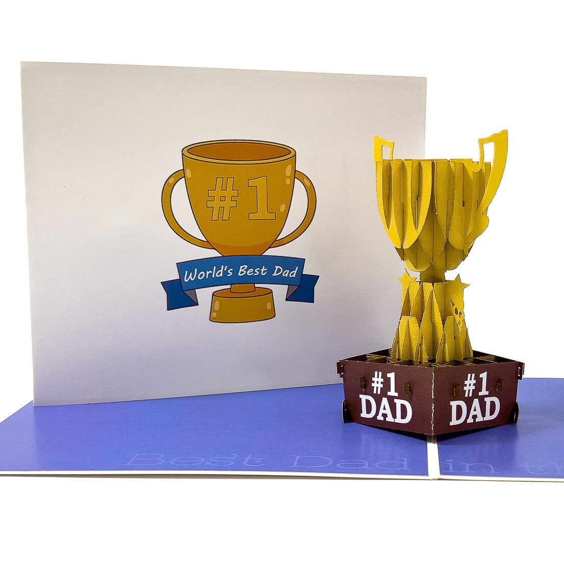 Happy Father's Day 3D Pop up Card - Etsy