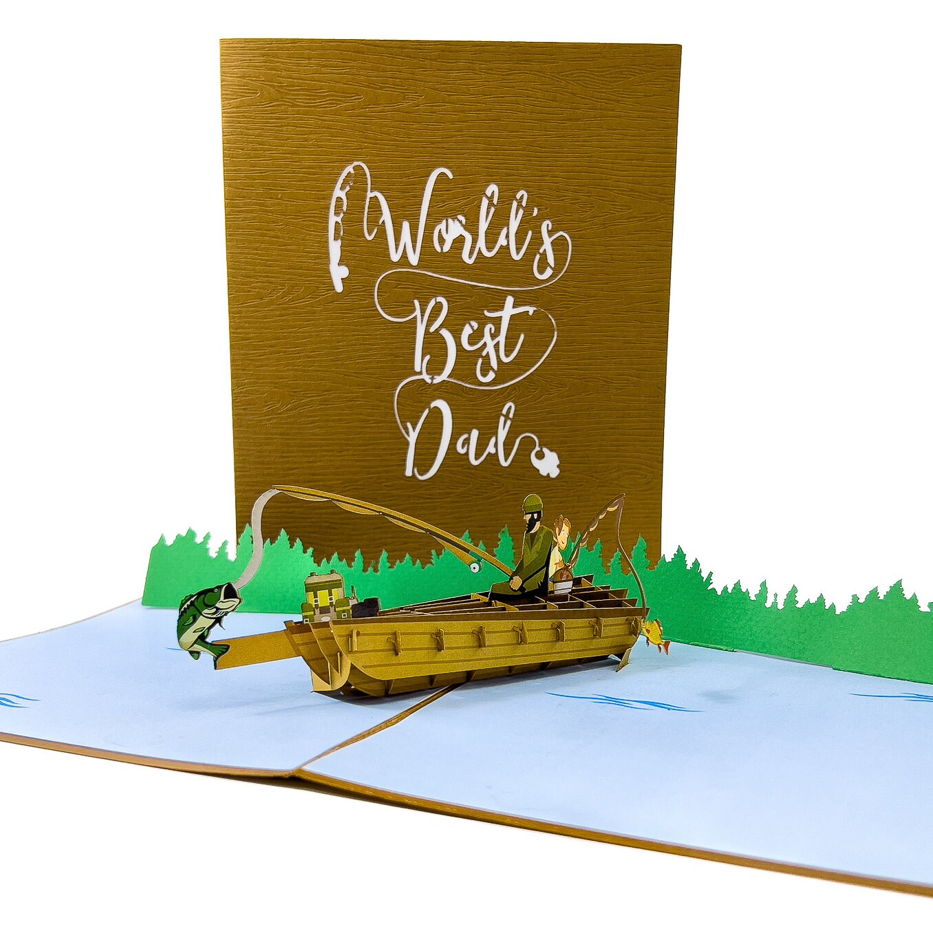 Happy Father's Day 3D Pop up Card - Etsy