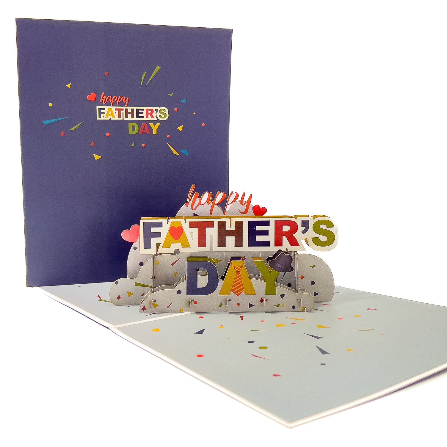 Happy Father's Day 3D Pop up Card - Etsy
