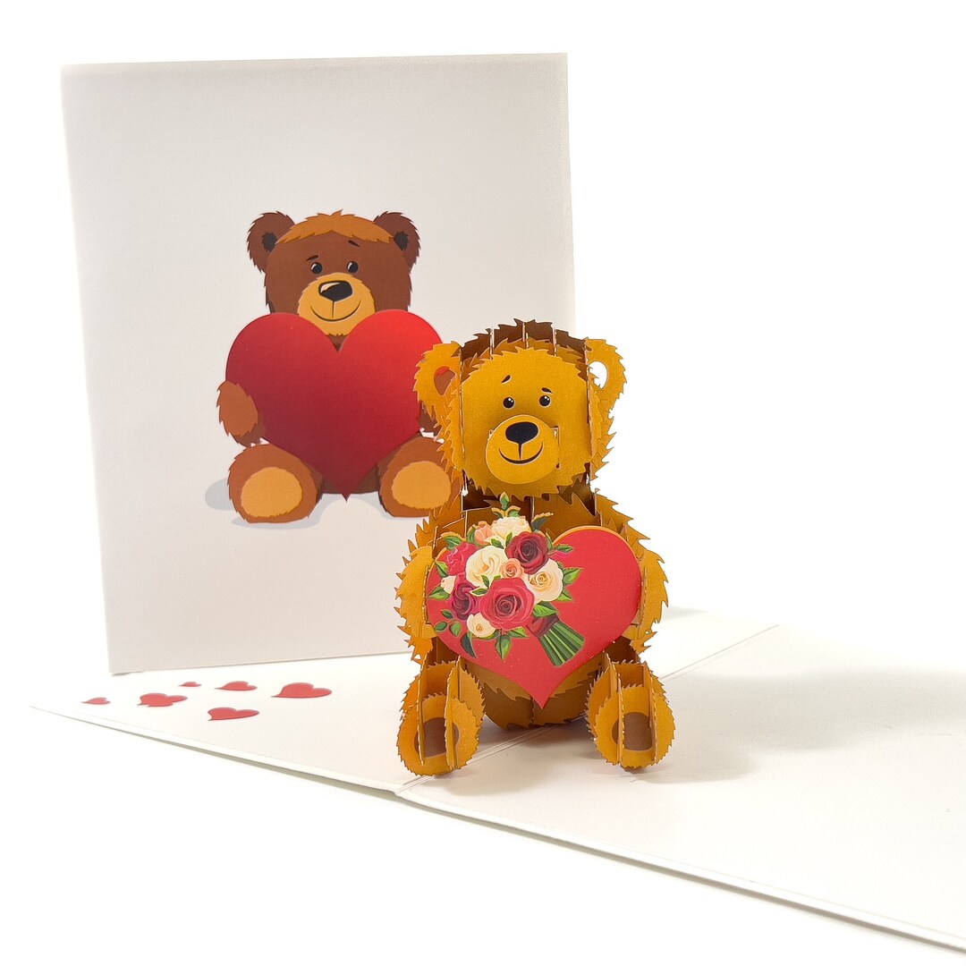 Love 3D Pop up Card: Pop up Love Card - Etsy