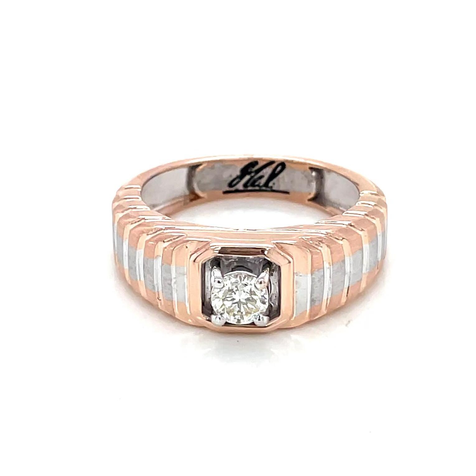 Men's Diamond Ring – MS Dhoni Signature Inspired Design, Elegant 14K ...