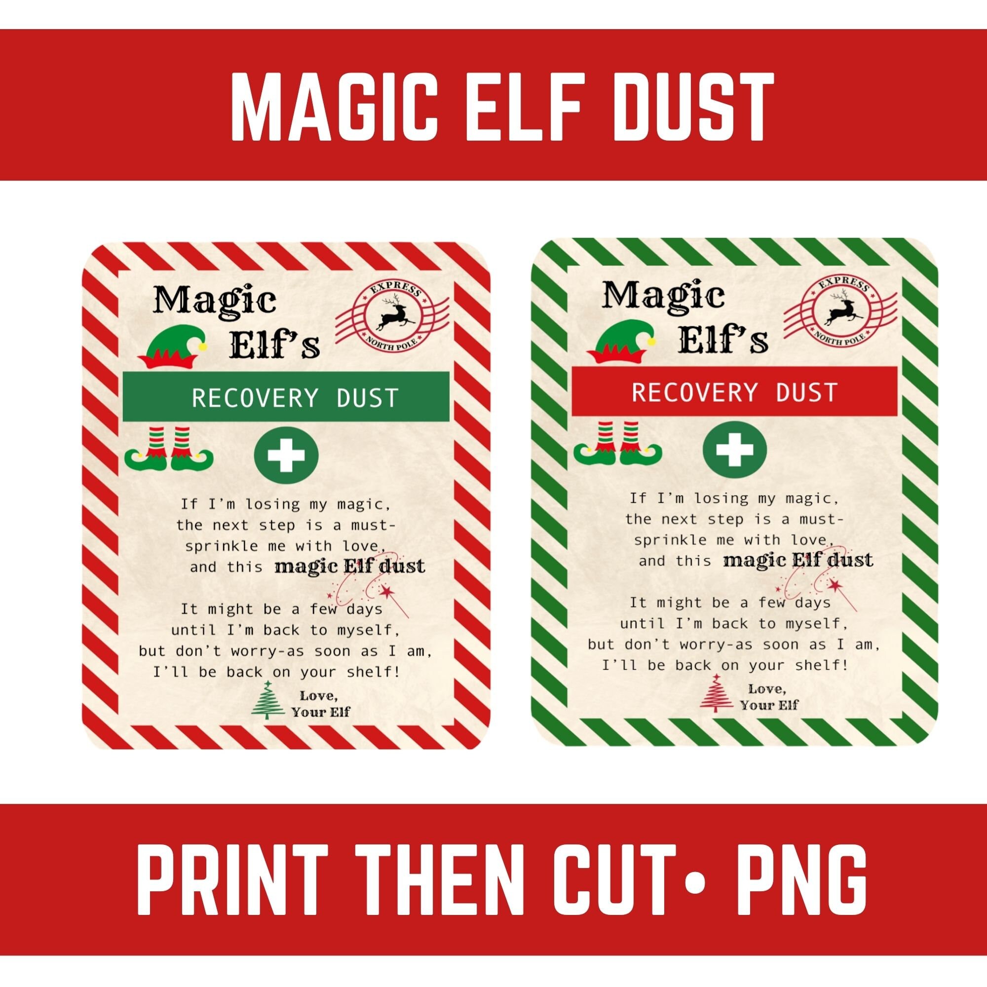 Elf Dust, Magic Elf Dust, Elf Recovery Dust, Elf Dust Printable - Etsy Elf Dust, Magic Elf Dust, Elf Recovery Dust, Elf Dust Printable - Etsy