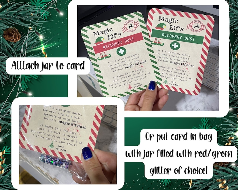 Elf Dust, Magic Elf Dust, Elf Recovery Dust, Elf Dust Printable - Etsy