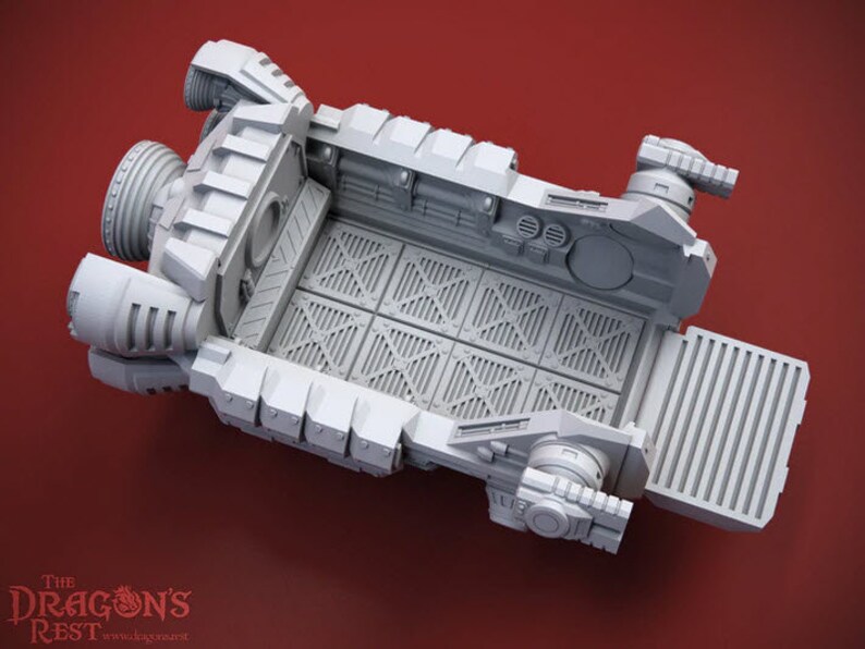 Science Fiction Miniatures Boarding Ship Terrain in 28mm by - Etsy