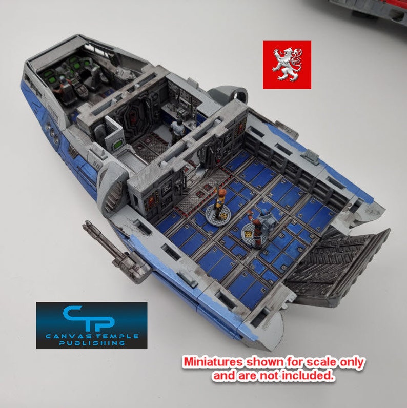 Science Fiction Miniatures Shuttle Alpha Mk IV in 28mm by 2nd Dynasty ...