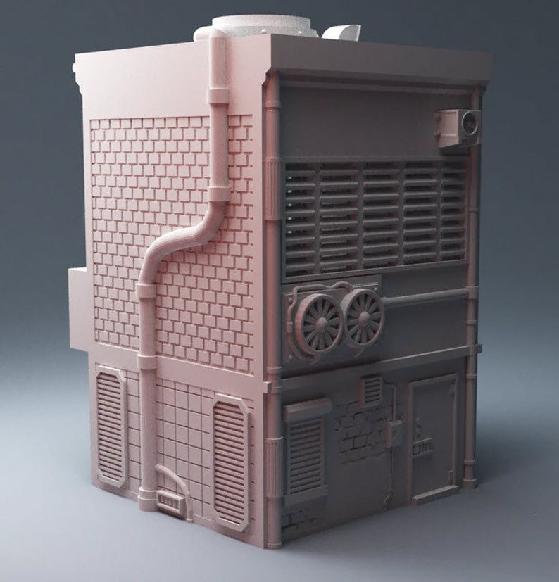 Super Noodle Restaurant Building Miniatures Terrain for Modern, Pulp ...