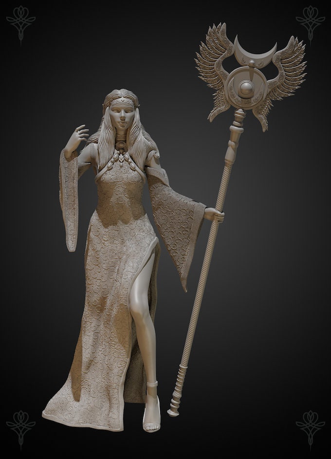 Tara Fantasy Female Elf Queen Highly Detailed Resin - Etsy