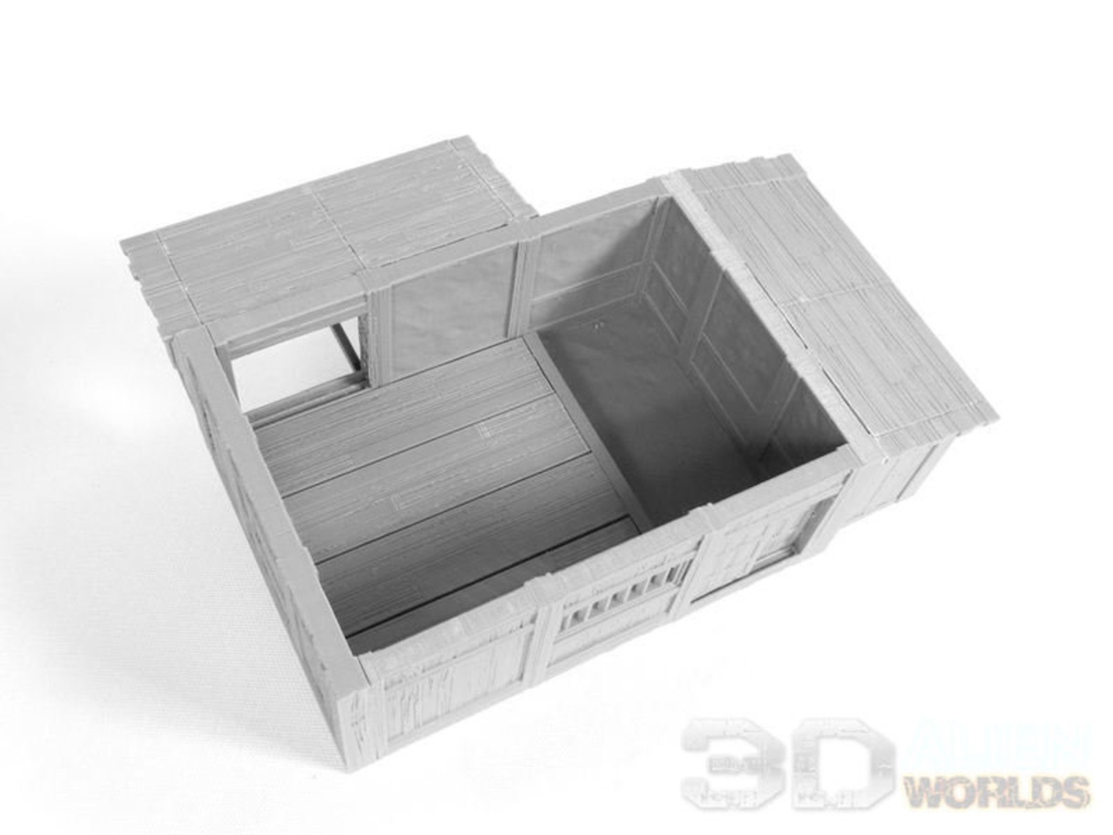 Samurai Farm House 4 Miniatures Terrain 3D Printed in 28mm Scale by 3D ...