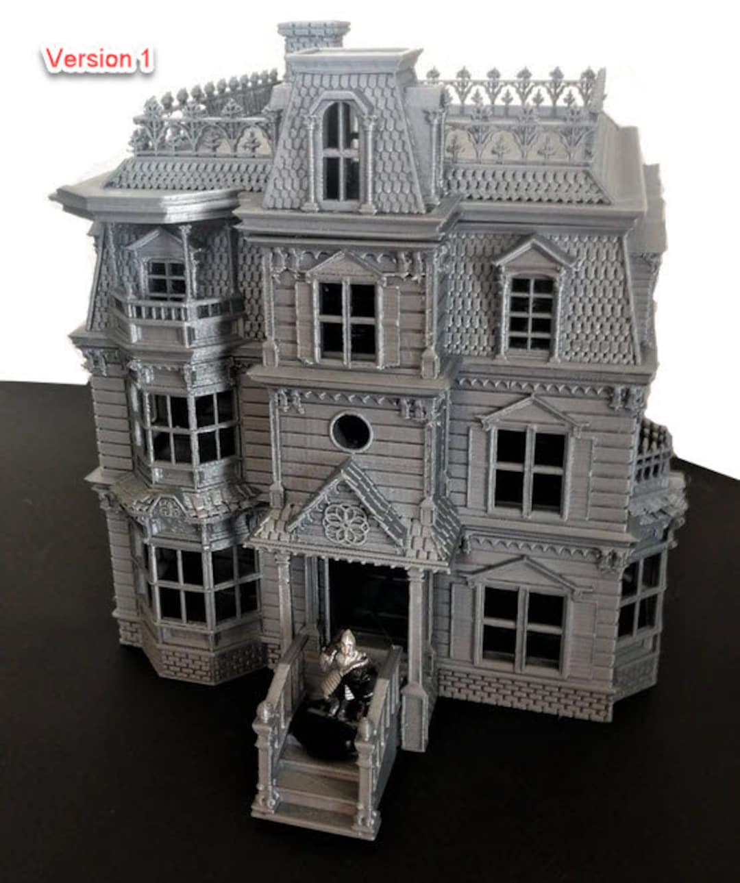 28mm Scale Victorian Mansion 3D Printed Model for Wargames and Tabletop ...
