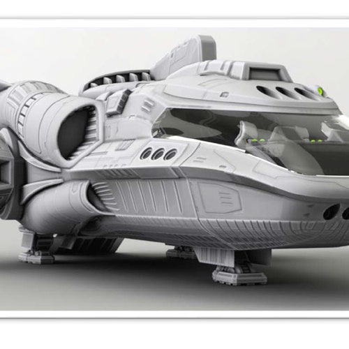 Science Fiction Miniatures Scout Ship Beta Centauri in 28mm by - Etsy