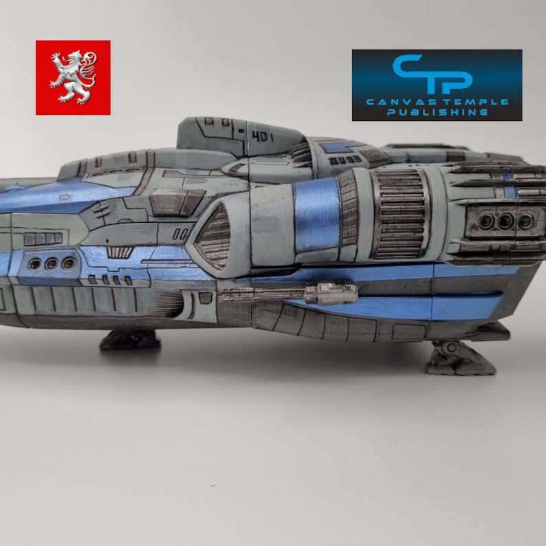 Science Fiction Miniatures Shuttle Alpha Mk IV in 28mm by 2nd Dynasty ...