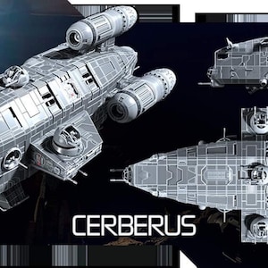 Science Fiction Miniatures Starship Chimera in 28mm by 2nd Dynasty - Etsy