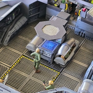 Erebus Shuttle Science Fiction Miniature in 28mm by 2nd Dynasty - Etsy