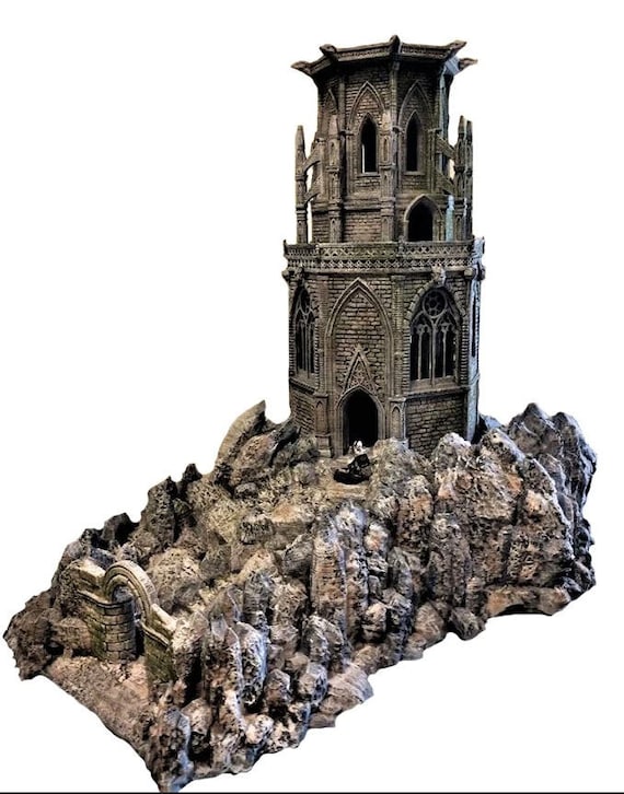 Forsaken Lands Cursed Tower a 28mm 3D Printed Model for - Etsy