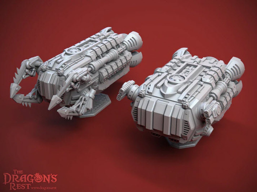 Science Fiction Miniatures Boarding Ship Terrain in 28mm by Dragon's ...